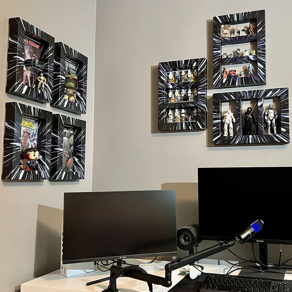 Light Speed D.I.Y. Shadow Box Combo Set – Shadow Pop Displays