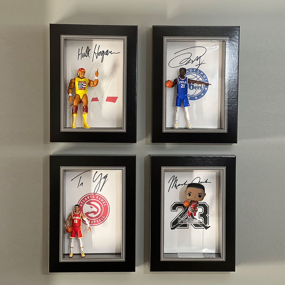 Classic Black Pre-Assembled Shadow Box Frame Set – Shadow Pop Displays