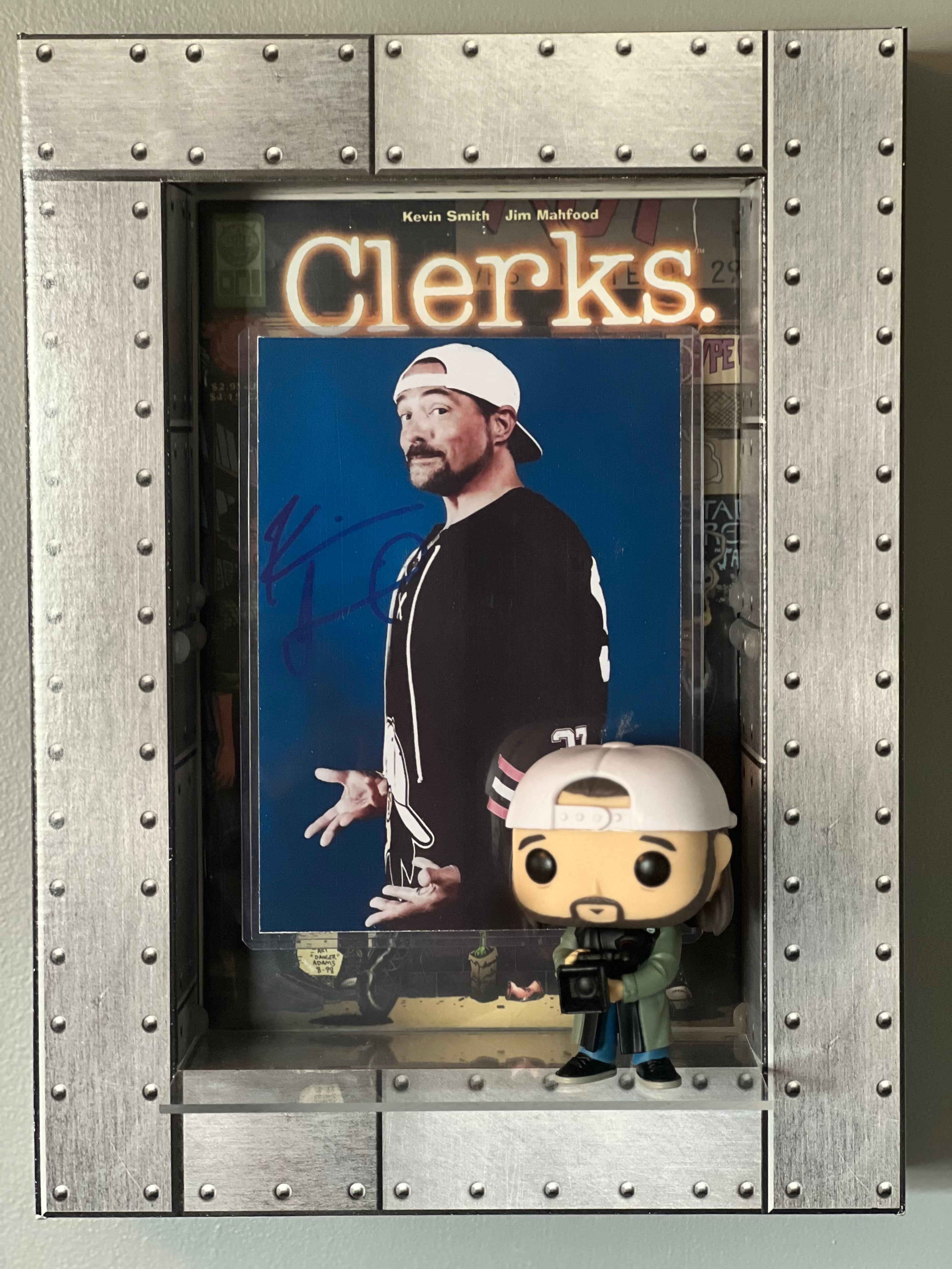 Photo Autograph Kit: Steel Containment – Shadow Pop Displays